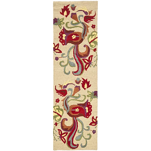 Click here for Safavieh Nuala Floral Wool Rug  One Size  Beige prices