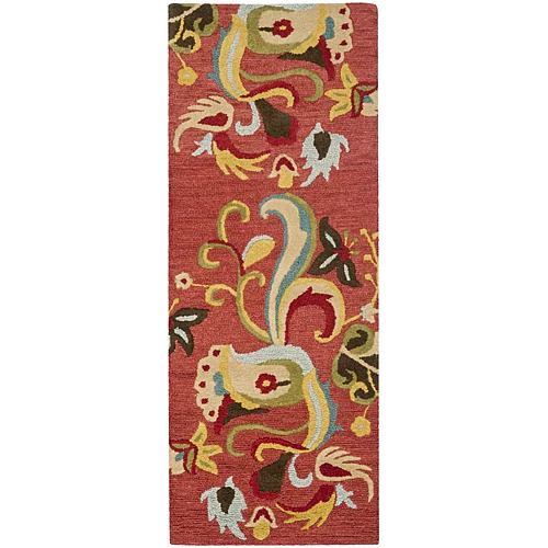 Click here for Safavieh Nuala Floral Wool Rug  One Size  Brown prices