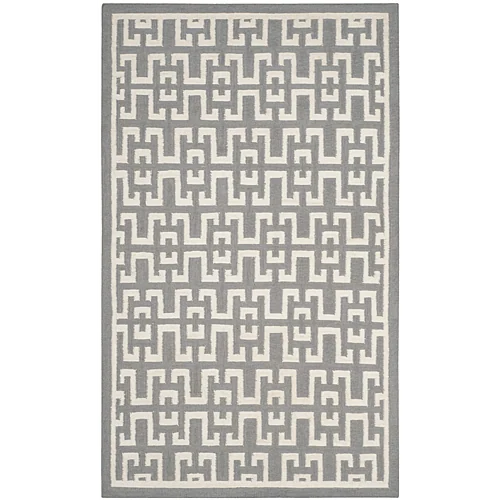 Safavieh Owen Hand Woven Flat Weave Area Rug  One Size  Gray