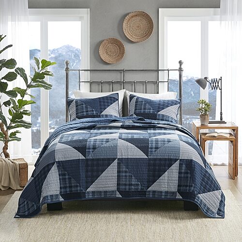 Click here for Woolrich Olsen Oversized Cotton 3-pc. Quilt Set  O... prices