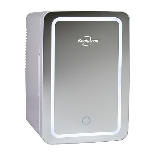 Click here for Cosmetic Fridge with LED Lighted Makeup Mirror- 6L... prices