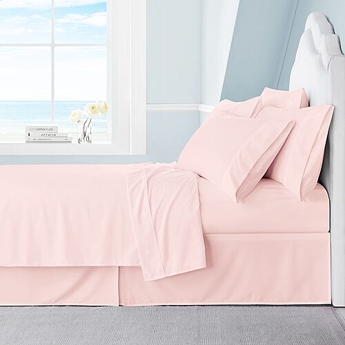 Click here for Cathay Home Easy Fit Modern Sheet Set With Bonus P... prices