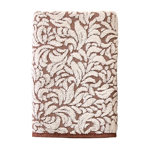 Saturday Knight Renan 2-pc. Embellished Brocade Bath Towel  One Size  Red