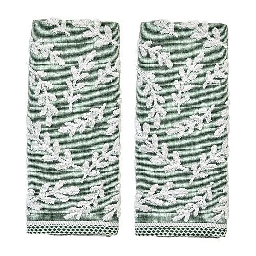 Click here for Saturday Knight Leaf Sprig 2-pc. Embellished Flora... prices