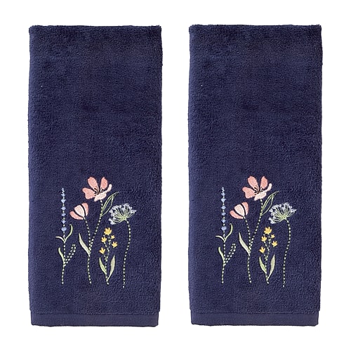 Click here for Saturday Knight Wildflower Field Hand Towel 2-pc.... prices