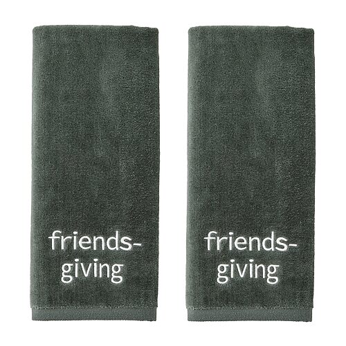 Click here for Saturday Knight Friendsgiving 2-pc. Hand Towel  On... prices