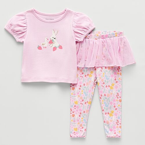 Click here for Okie Dokie Baby Girls 2-pc. Legging Set  9 Months... prices