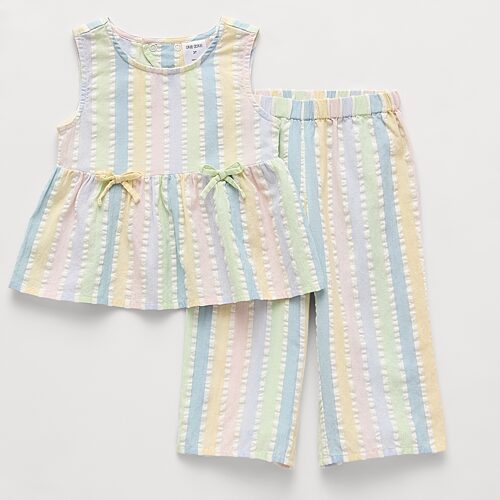 Click here for Okie Dokie Seersucker Toddler & Little Girls 2-pc.... prices