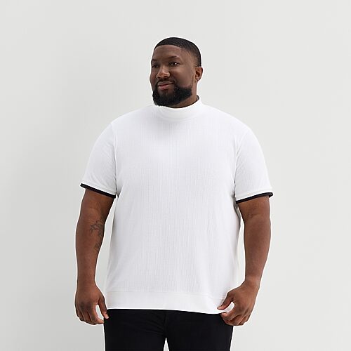 Click here for Shaquille ONeal XLG Tipped Rib Mens Short Sleeve B... prices