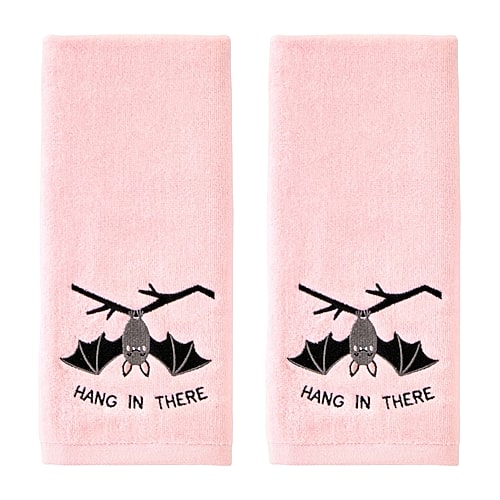 Click here for Saturday Knight Hang In Ther Bat Hand Towel 2-pc.... prices