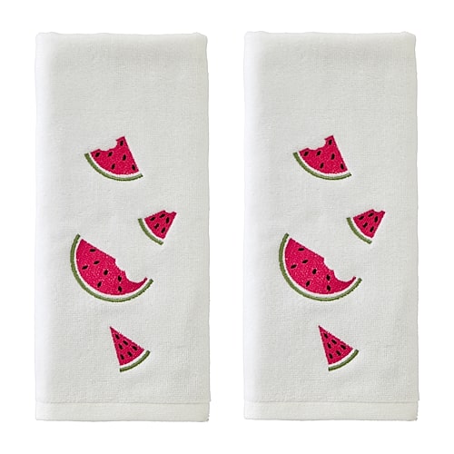 Click here for Saturday Knight Tossed Watermelons Embroidered 2-p... prices