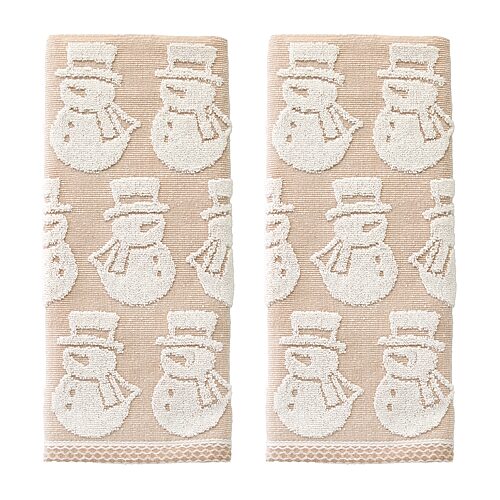Click here for Saturday Knight Snowman 2-pc. Embellished Hand Tow... prices