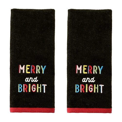 Click here for Saturday Knight Rainbows Merry 2-pc. Hand Towel  O... prices