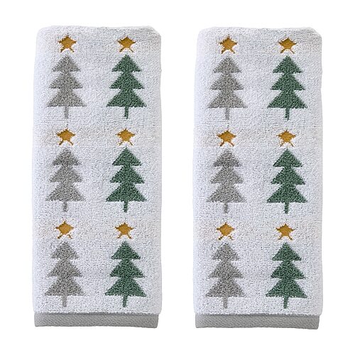 Click here for Saturday Knight Multi Trees 2-pc. Embellished Hand... prices