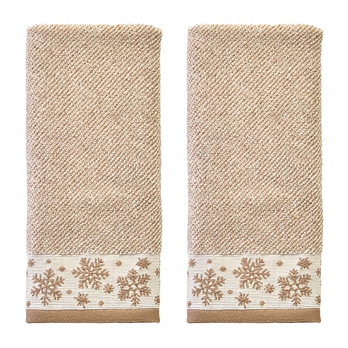 Click here for Saturday Knight Heather Snowflake 2-pc. Embellishe... prices