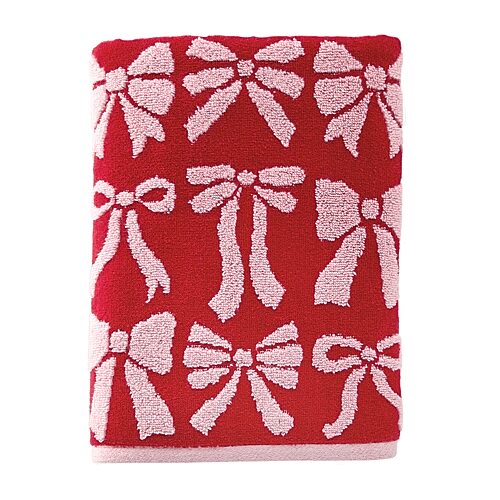 Click here for Saturday Knight Bow Embellished Bows Bath Towel  O... prices