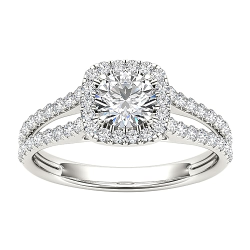 Click here for 1 CT.T.W. Natural Round Diamond 14K Gold Engagemen... prices