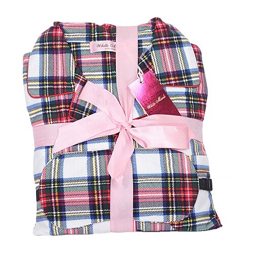 Click here for Plus Size White Mark 3pc. Plaid Pajama Set prices