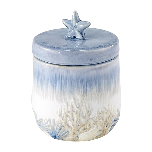 Click here for Avanti Abstract Coastal Covered Jar prices