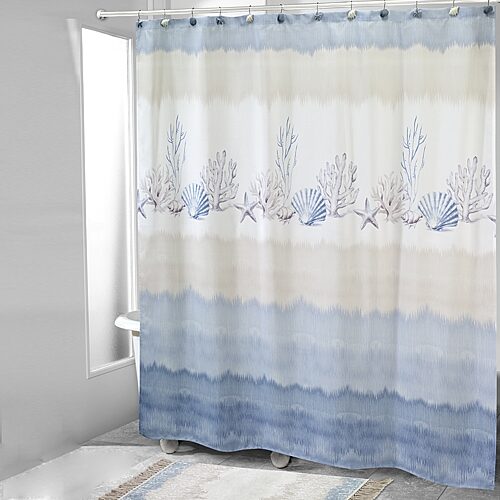 Click here for Avanti Abstract Coastal Shower Curtain prices