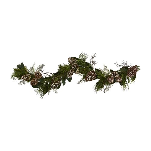 Click here for Nearly Natural 6â Pinecone And Pine Artificial C... prices