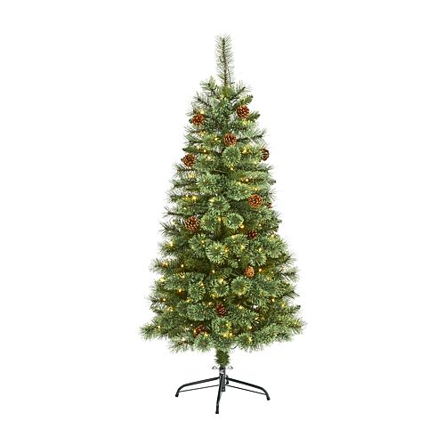 Click here for Nearly Natural White Mountain Artificial 200 Clear... prices