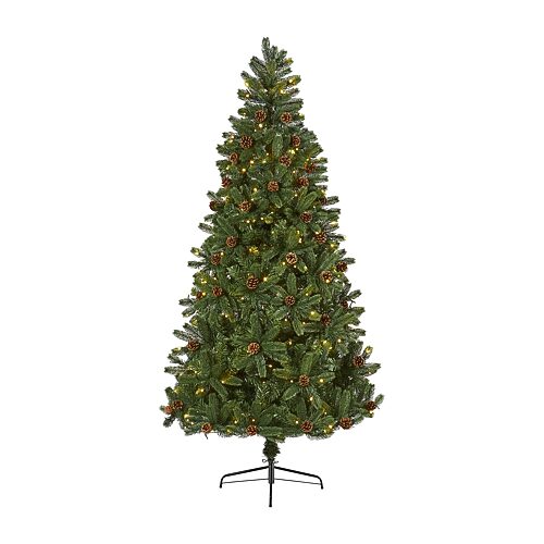Click here for Nearly Natural 7 1/2 Foot Rocky Mountain Spruce Wi... prices