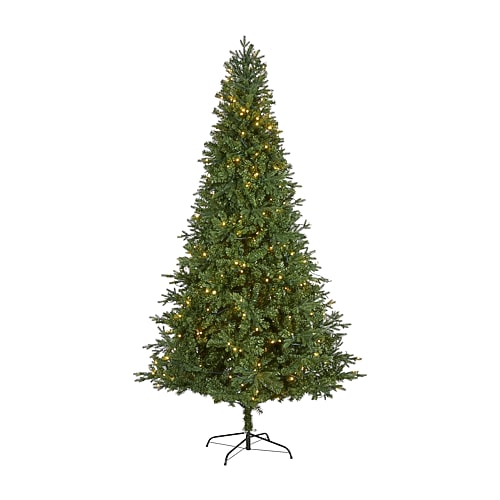 Click here for Nearly Natural 8 Foot Vermont Fir With 450 Clear L... prices