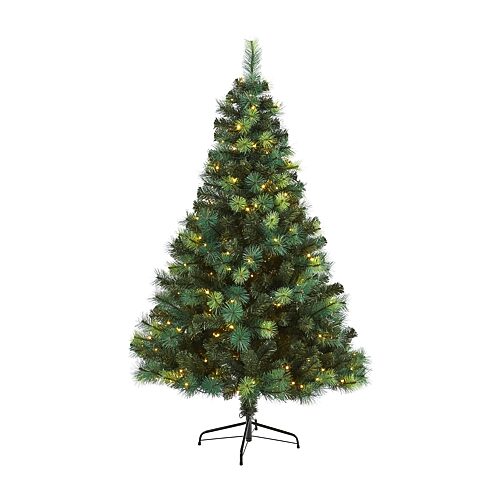 Click here for Nearly Natural 6ft. Assorted Green Scotch Pine Art... prices