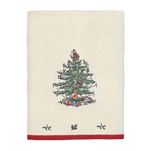 Spode Christmas Tree Bath Towels