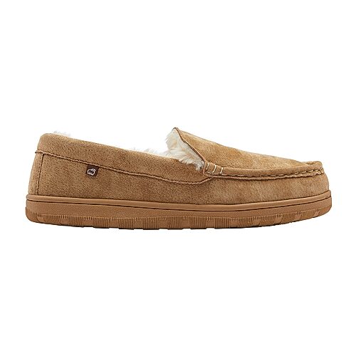 Click here for Lamo Moccasin Mens Slip-On Slippers  8  Brown prices
