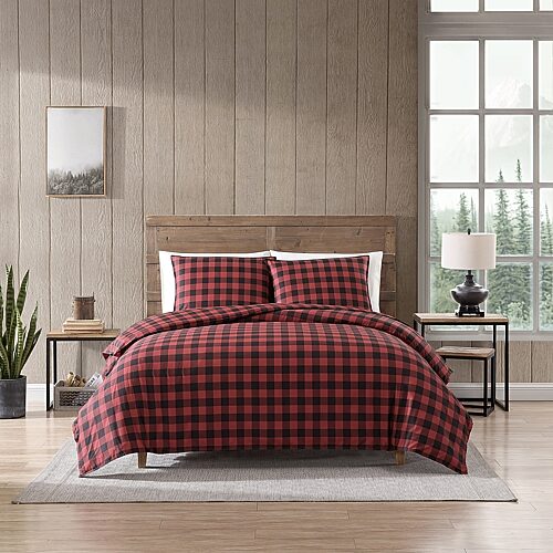 Click here for Eddie Bauer Mountain Duvet Cover Set  One Size  Bl... prices