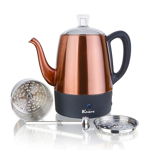 Click here for Electric 4 Cup Percolator- Copper Finish - 800 Wat... prices