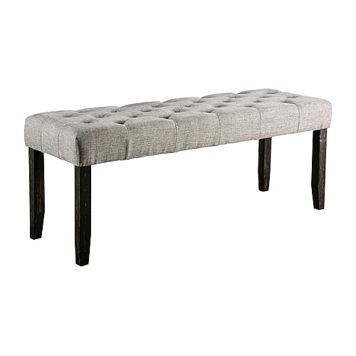 Click here for Nimitz Upholstered Dining Bench  One Size  Gray prices