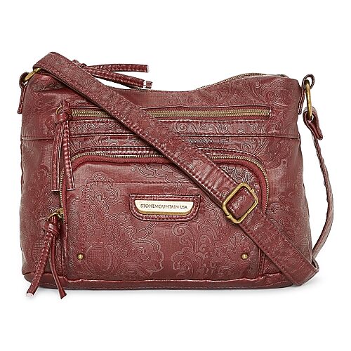 Click here for Stone Mountain Hobo Bag  One Size  Red prices