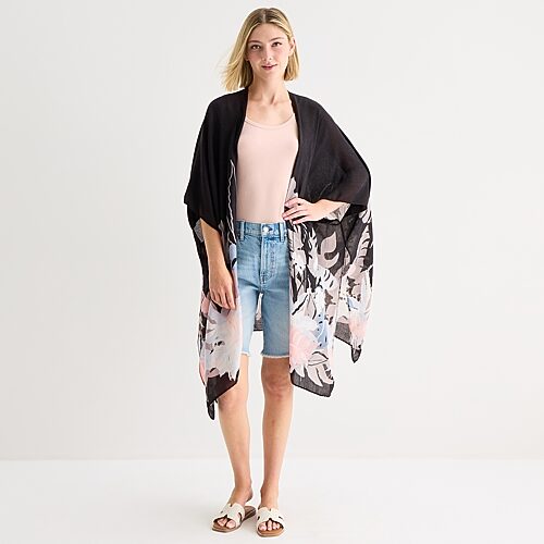Click here for a.n.a Border Wrap  One Size  Black prices