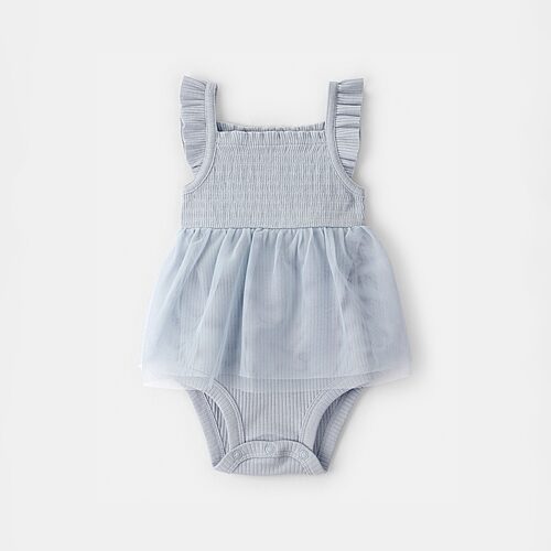 Click here for Carters Baby Girls Sleeveless Tutu Romper - Blue prices