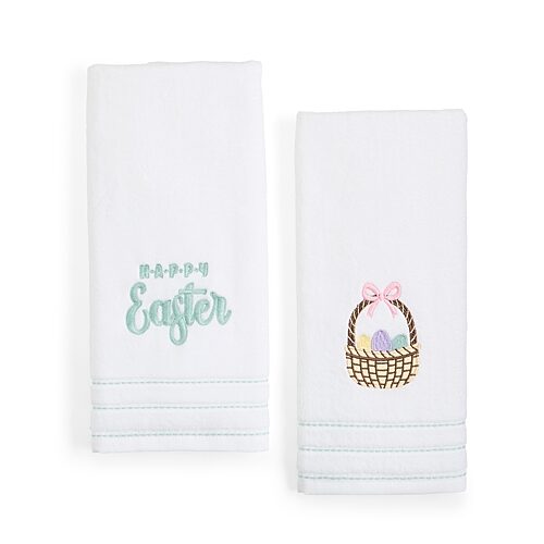 Click here for Avanti Happy Easter 2-pc. Hand Towel  One Size  Mu... prices