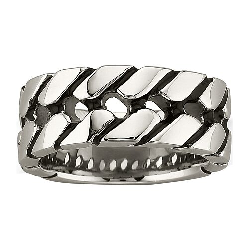 Click here for Mens Stainless Steel Tire Tread Band  12 prices