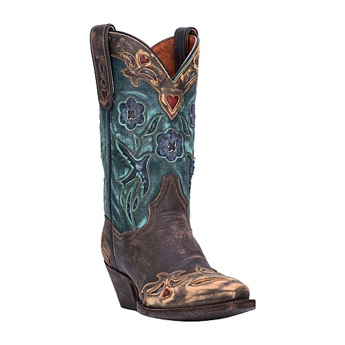 Click here for Dan Post Womens Vintage Bluebird Block Heel Cowboy... prices