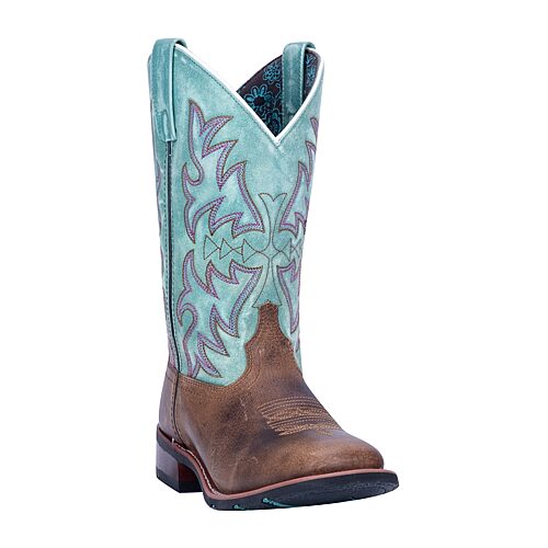 Click here for Laredo Womens Anita Block Heel Cowboy Boots  8 1/2... prices