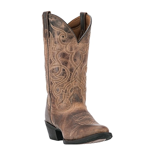 Click here for Laredo Womens Maddie Block Heel Cowboy Boots  7 1/... prices