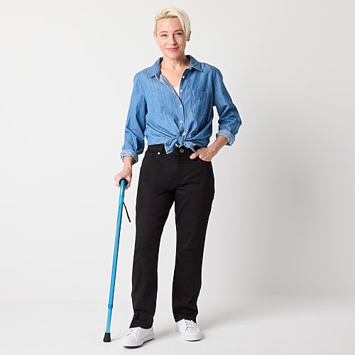 Click here for St. Johns Bay Womens Mid Rise Adaptive Easy-on + E... prices