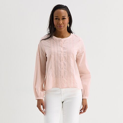 Click here for Liz Claiborne Womens Crew Neck Bishop Long Sleeve... prices