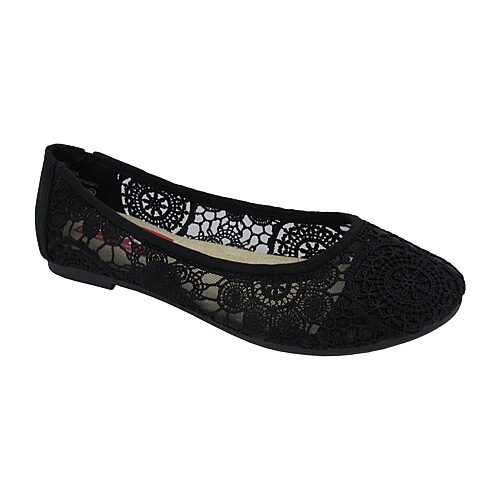 Click here for Pop Maybel Womens Almond Closed Toe Ballet Flats... prices