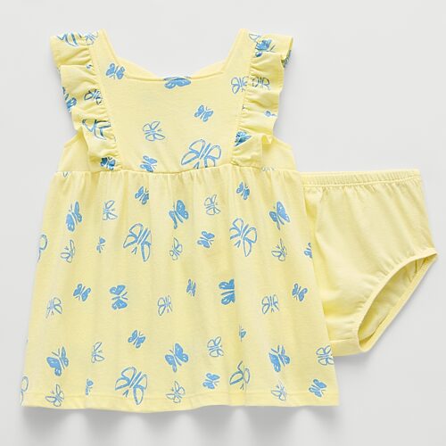 Click here for Okie Dokie Baby Girls Dress Set  Newborn  Yellow prices