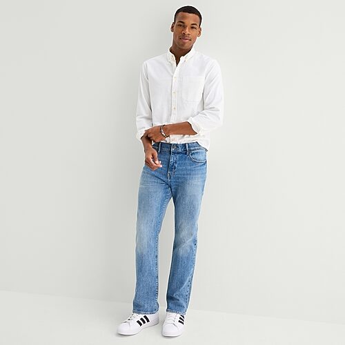 Click here for mutual weave Mens Bootcut Jean  36 30  Blue prices