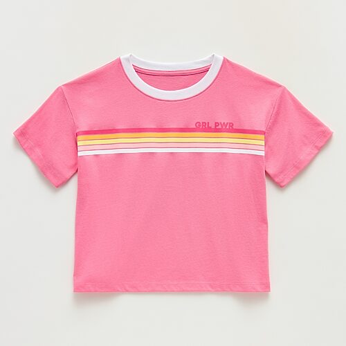 Click here for Xersion Little & Big Kid Girls Crew Neck Short Sle... prices