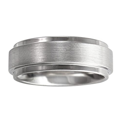 Click here for Mens 8mm Band Tungsten  14  White prices