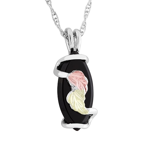 Click here for Landstroms Black Hills Gold Genuine Onyx Sterling... prices